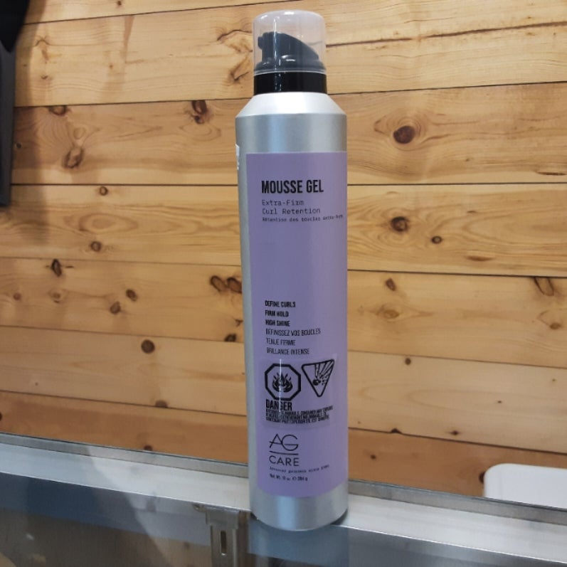 Buy AG Mousse Gel Extra-Firm Curl Retention 10 oz | Badlands Hair ...